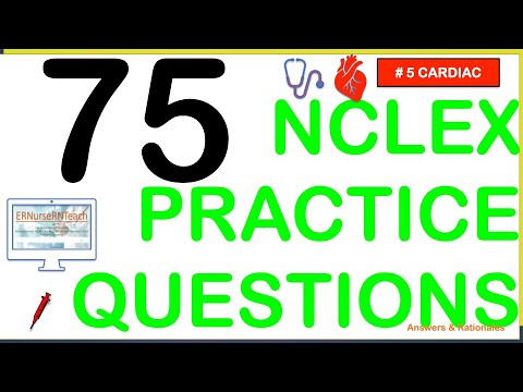 Avoid Mistakes: Free Cardiac NCLEX Practice Questions; #rn #lpn #nclex ...