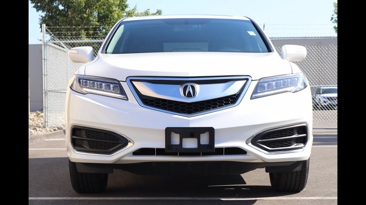 2018 Acura RDX w/Technology Pkg - YouTube