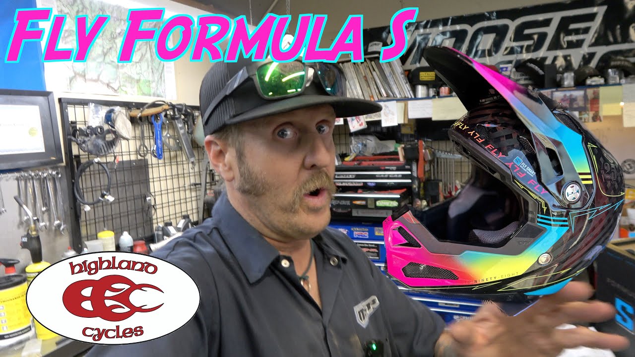 Fly Racing Formula S Helmet | Fly Formula Carbon S | First Look ...