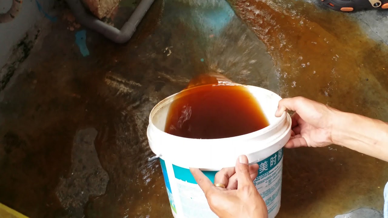 Filker Outdoor Filter Flushing Video 1 - YouTube