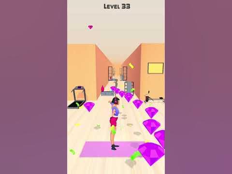 Flexy Girl Run Game amazing gameplay (iOS Android gameplay) - YouTube