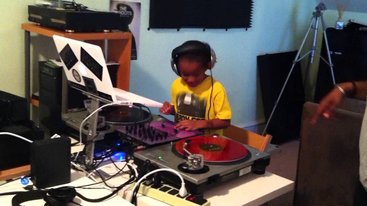 MTMDJI DJ Lisa Love's Cousin, DJ Amari (4 years old) - YouTube