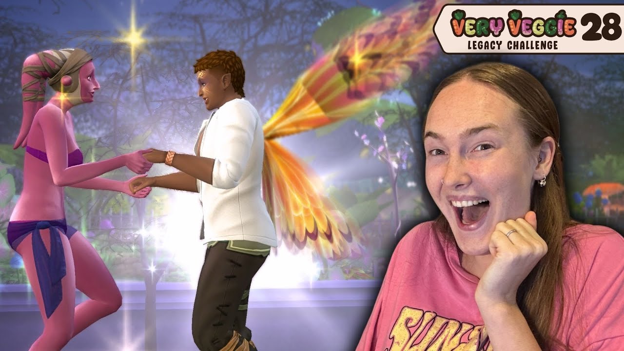 Lets Woohoo in the sky! Very Veggie Legacy Challenge #28 | The Sims 4 ...