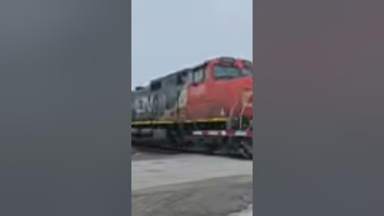 CN 2680 leads CN M372! #train #railfan #norfolksouthern #cnrailway - YouTube