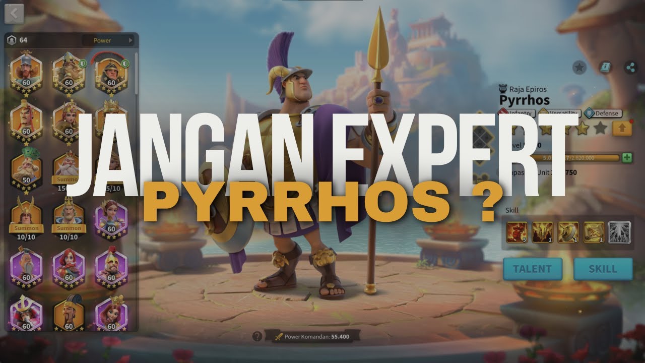 PEMBAHASAN TERBAIK PRO PYRRHOS (Talent+Pasangan+Peradaban) SELAMAT PANEN KP ! :) - YouTube