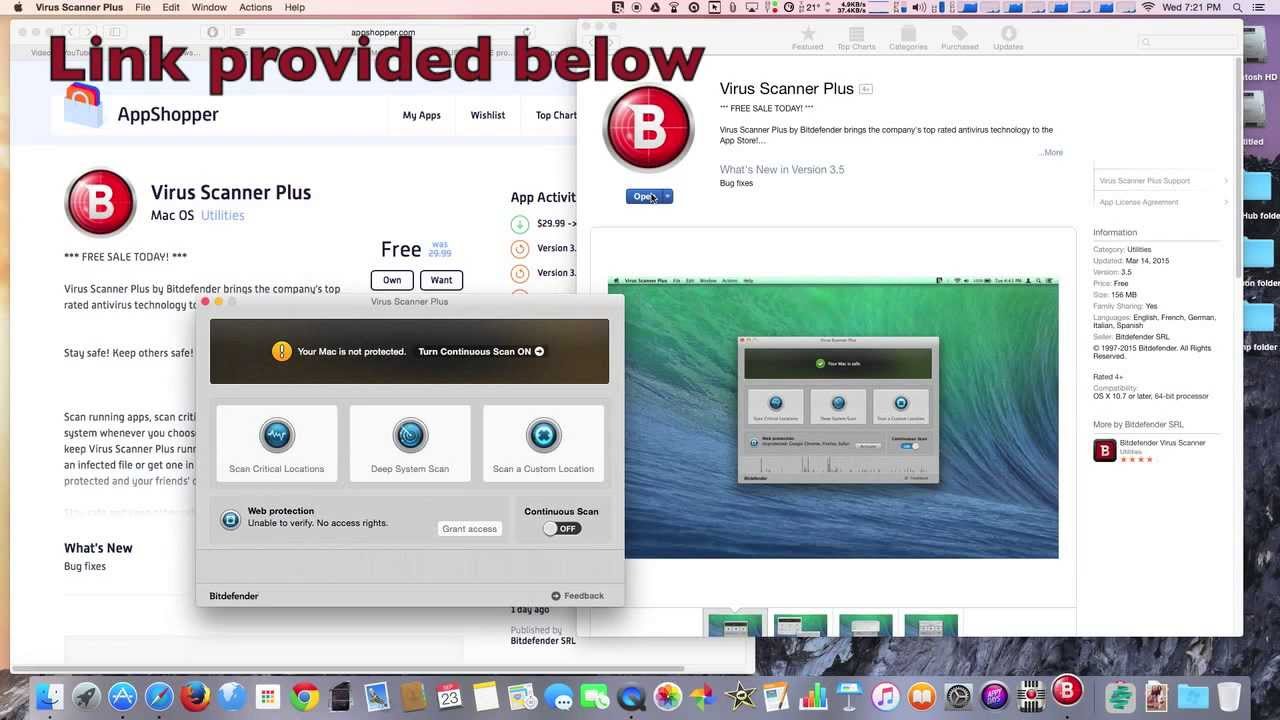 Virus Scanner Plus on OS X - YouTube