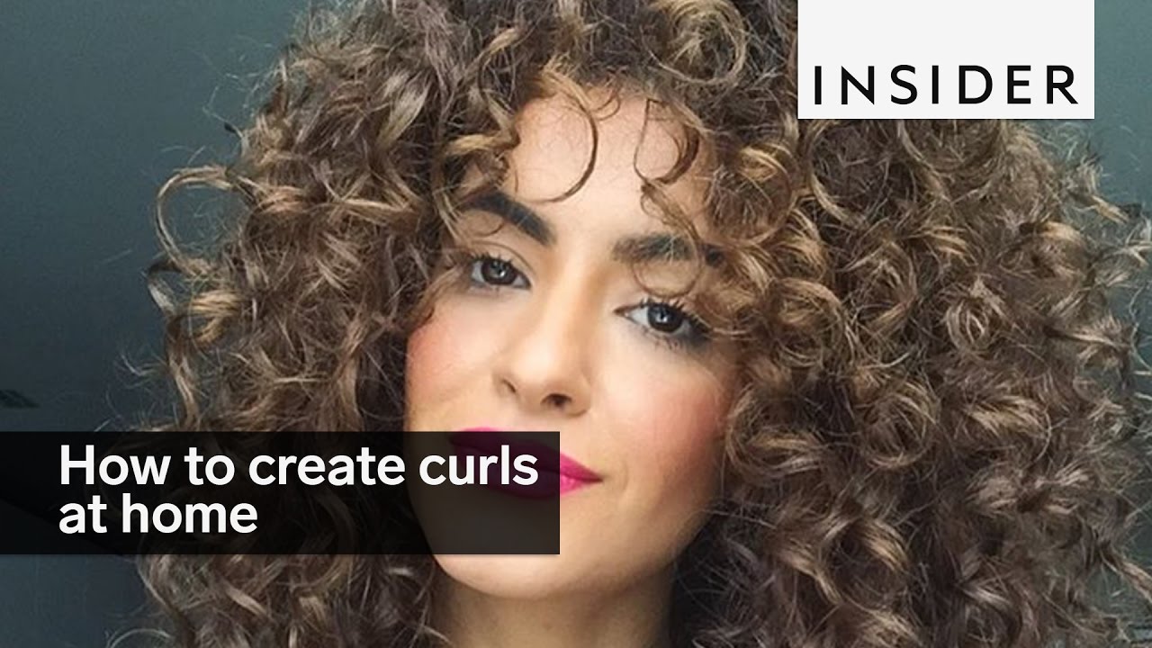This beauty expert shows it possible to create A+ curls at home - YouTube