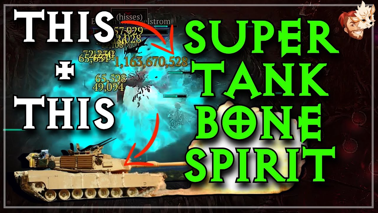 Bone Spirit is VERY Tanky! Permanent Bone Storm and 1 Billion DPS ...