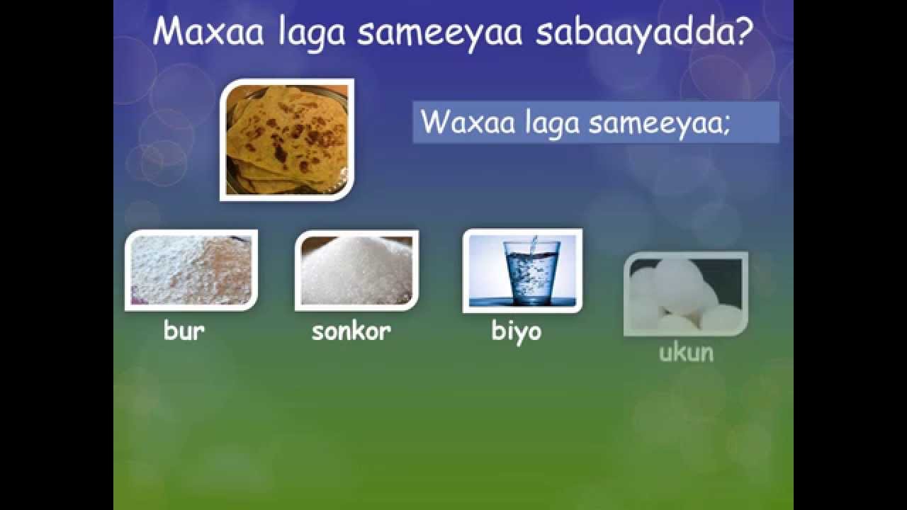 Waa Maxay Waxan 1 - YouTube