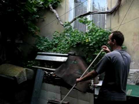 Powerful Homemade Blowgun, part 1 - YouTube