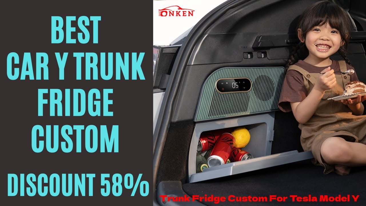 Model Y Trunk Fridge Custom For Tesla Model Y 2019-2023 LHD RHD Trunk ...