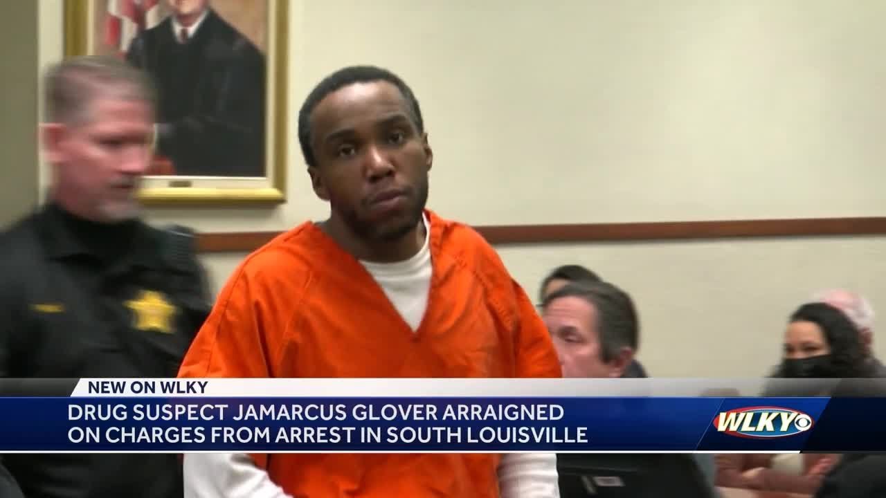 Jamarcus Glover pleads not guilty to drug trafficking charges - YouTube