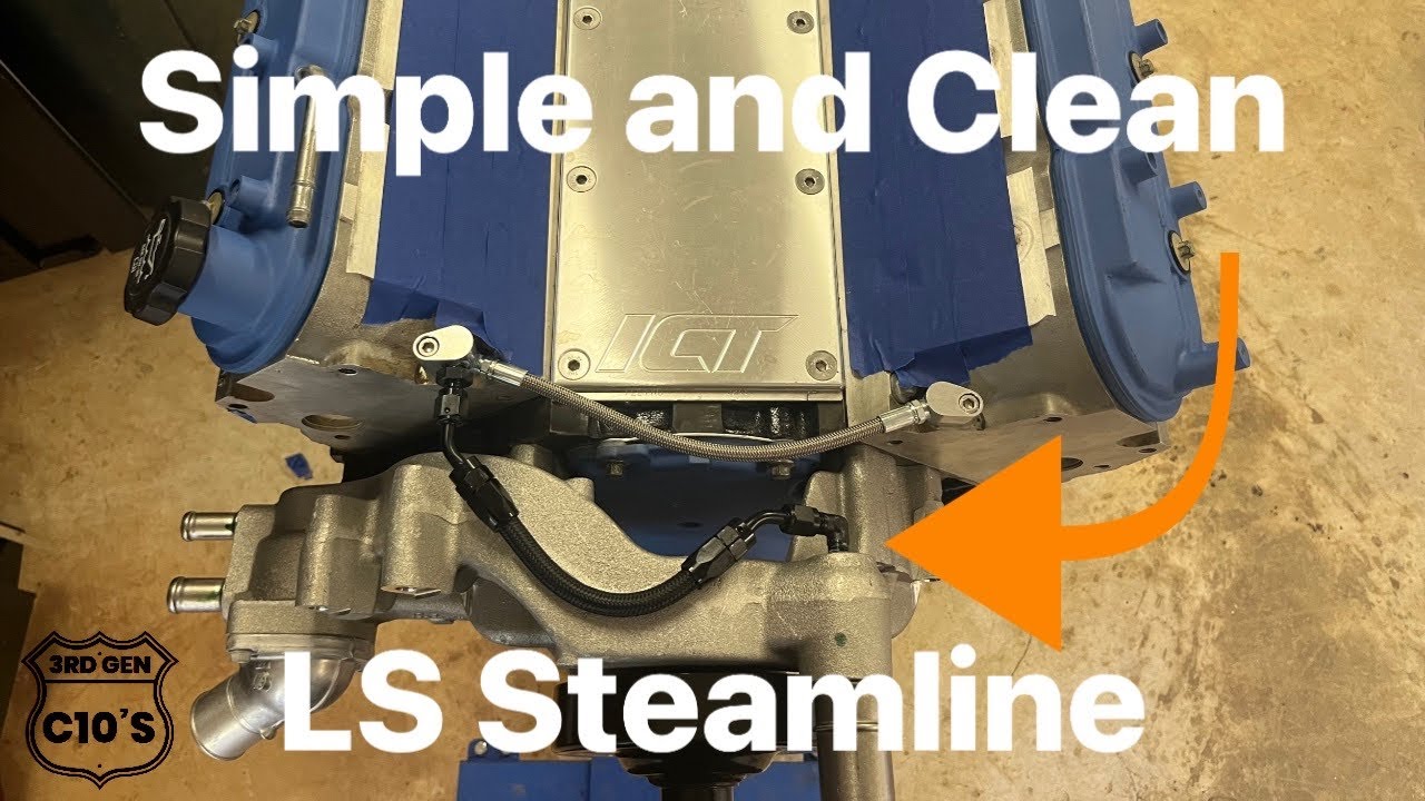 5.3 LS simple and clean steamline. - YouTube