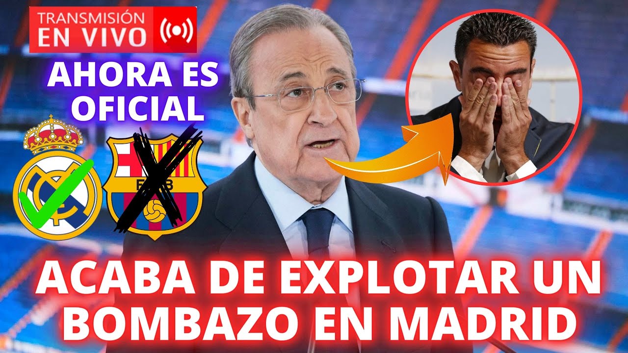 ¡ACABA DE EXPLOTAR UN BOMBAZO EN MADRID! CLUB ACABA DE CONFIRMAR ...