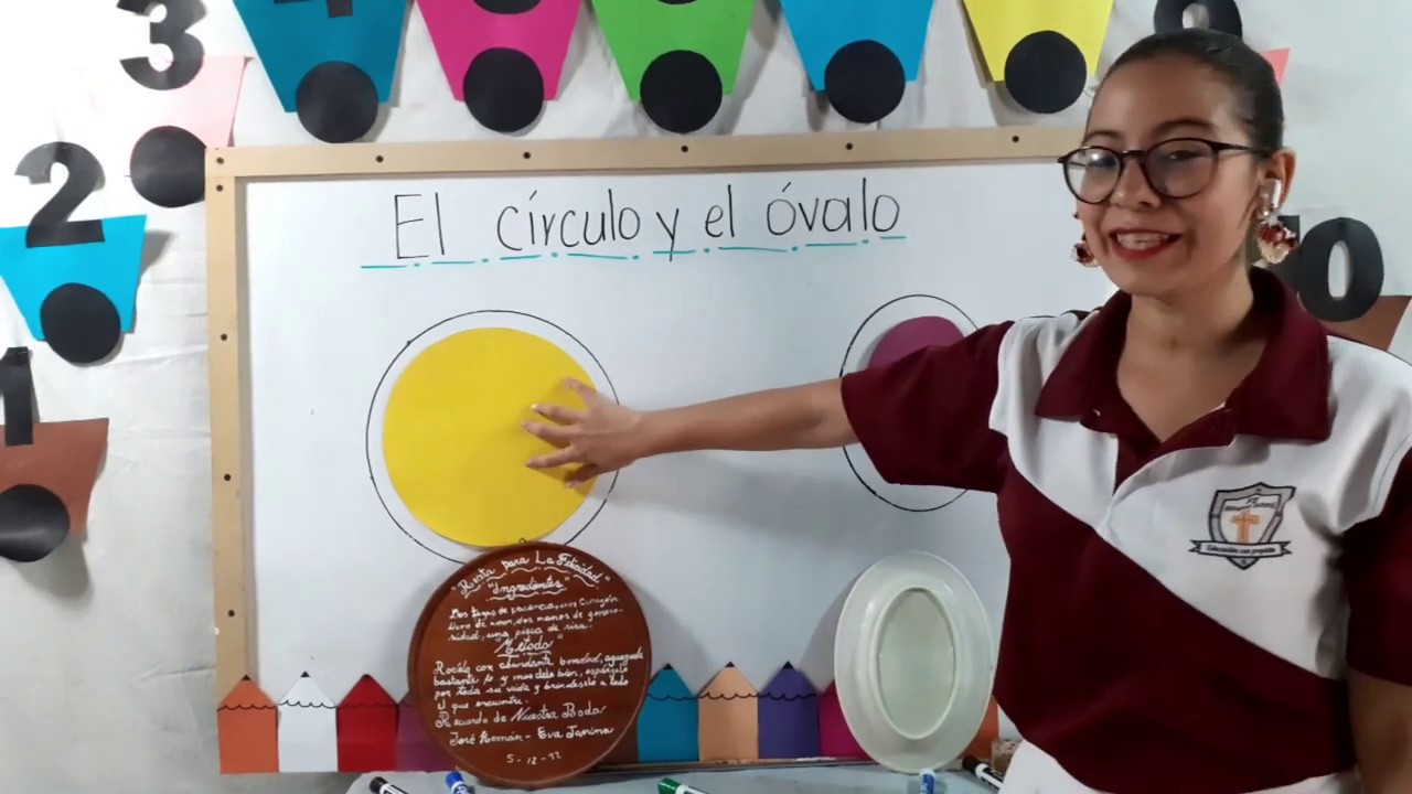 Circulo y ovalo clase de matemáticas sem 25 al 29 may 2020 - YouTube