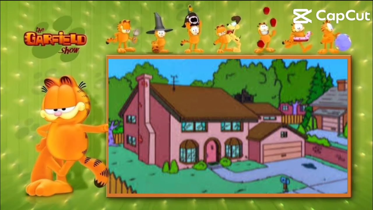 Garfield knows where The Simpsons live (part 1) - YouTube