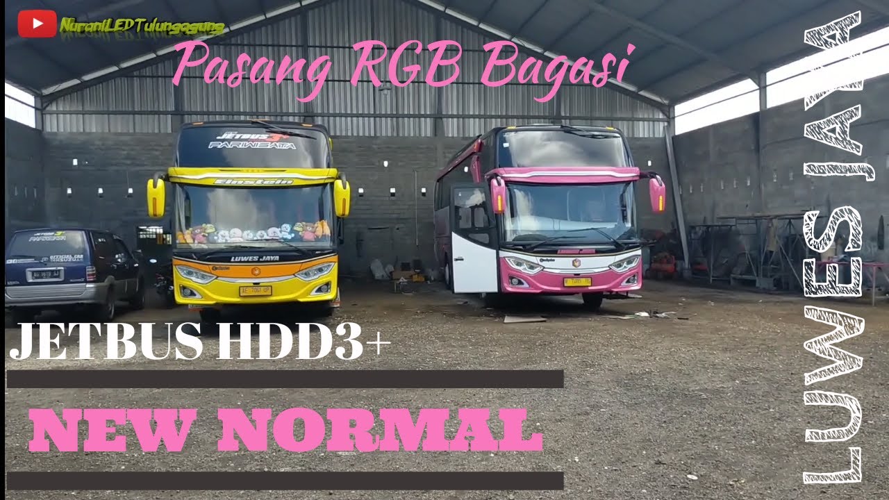NEW NORMAL Siap Buat Jalan2 LUWES JAYA JB3++ Lampu RGB Bagasi by Nurani ...
