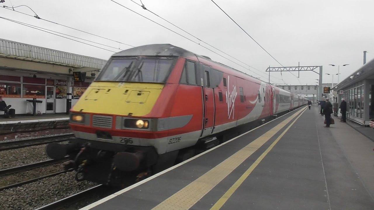 Trains at Peterborough, ECML 16/3/17 - YouTube