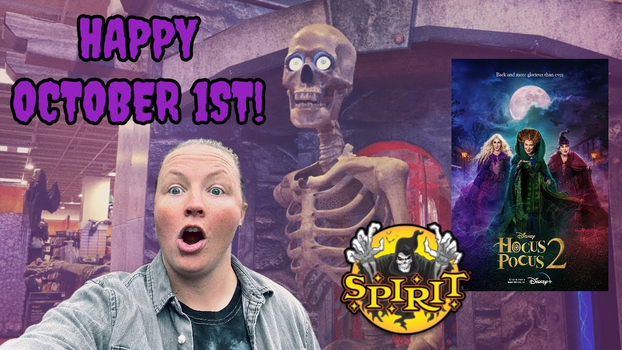 Happy October 1st | Spirit Halloween | Hocus Pocus 2 Review | Vlog #9 ...