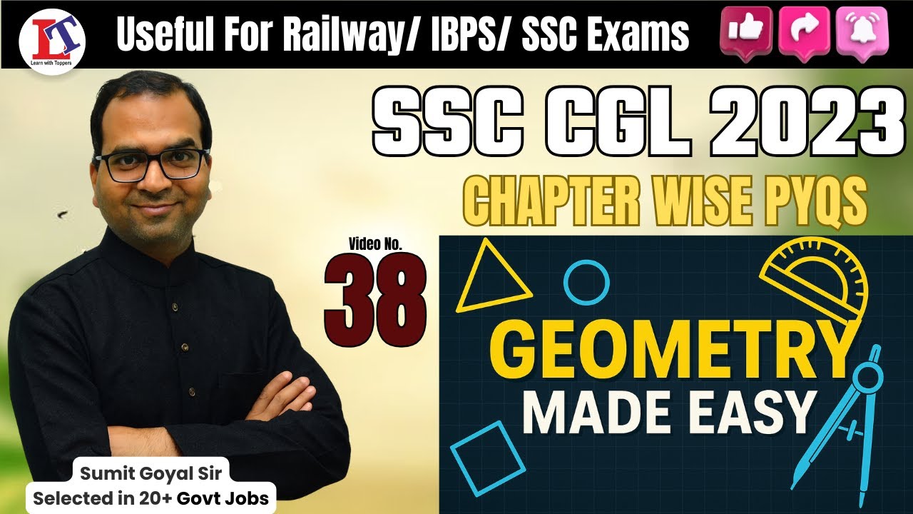 SC CGL 2023 PYQs | Geometry | #SSC #cgl #cgl2025 #cgl2024 #cgl2023 #pyq ...
