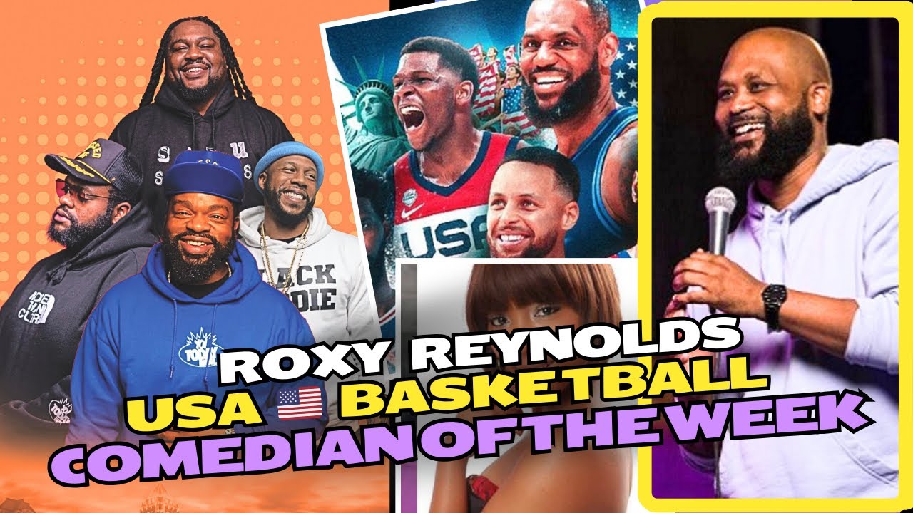 USA Olympic Basketball, Bo Jackson Tshirt, Roxy Reynolds, Sydney Castillo comedian of the week ...