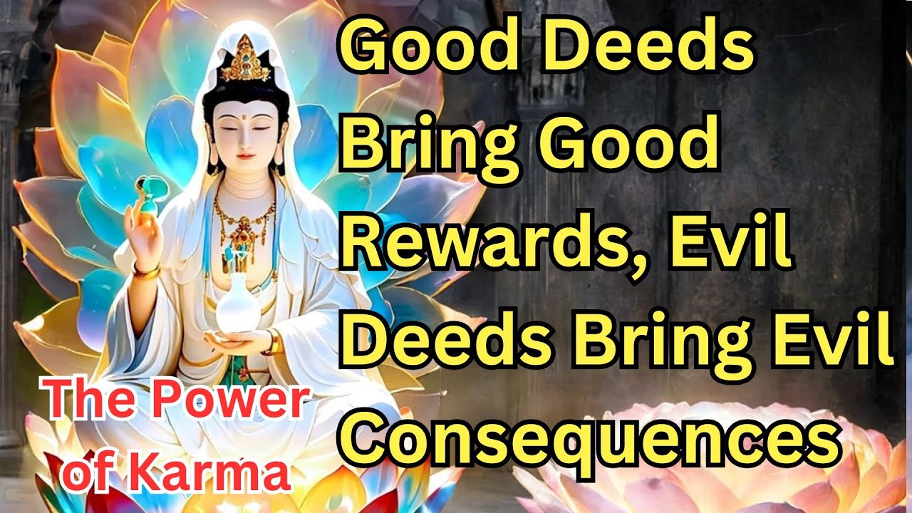 Good Deeds Bring Good Rewards, Evil Deeds Bring Evil Consequences! The ...