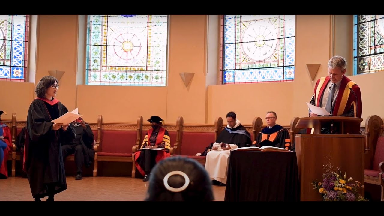 Installation of The Rev. Dr. HyeRan Kim-Cragg as Principal of Emmanuel ...
