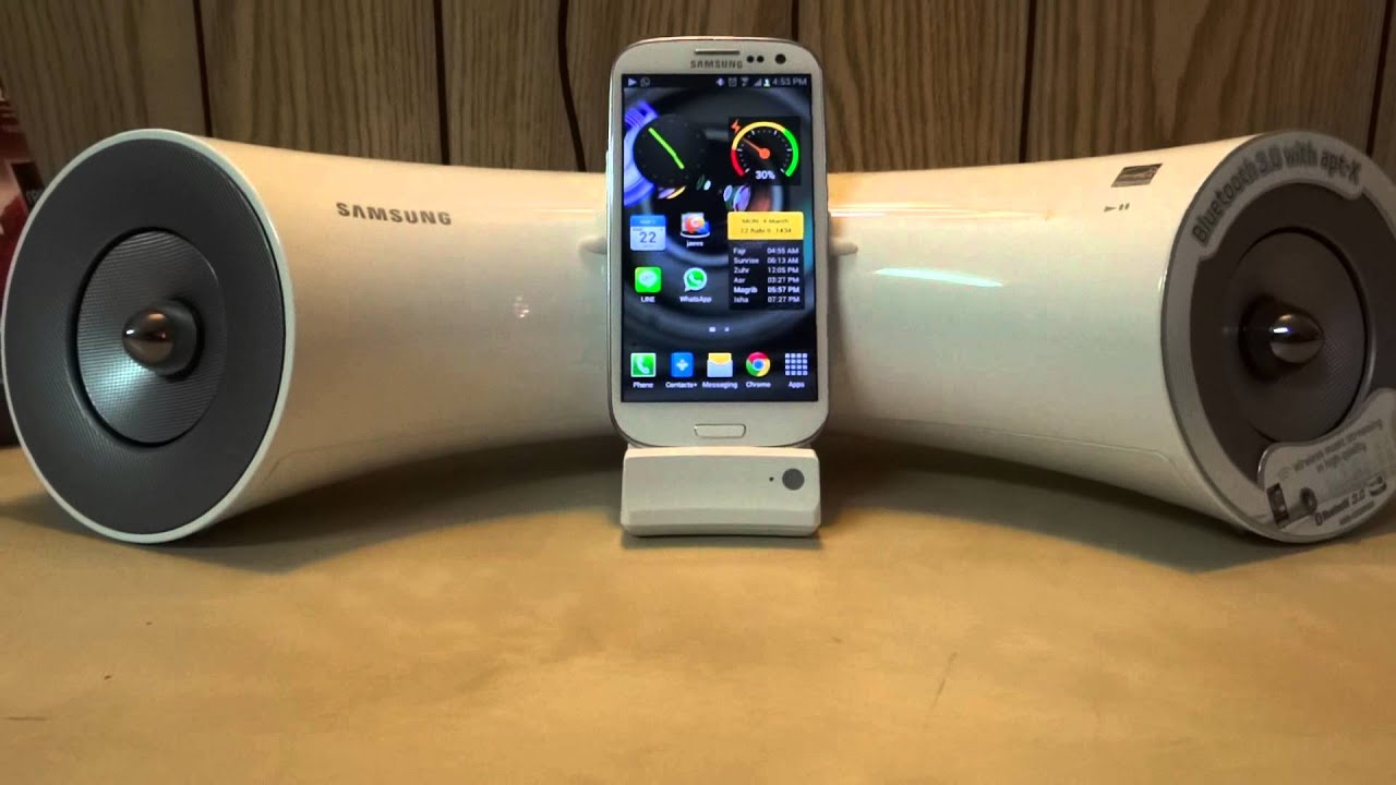 samsung DA-E550 sound test - YouTube