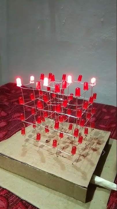 4x4x4 LED Light Cube || Arduino Project || @ Harshit Experiment || - YouTube
