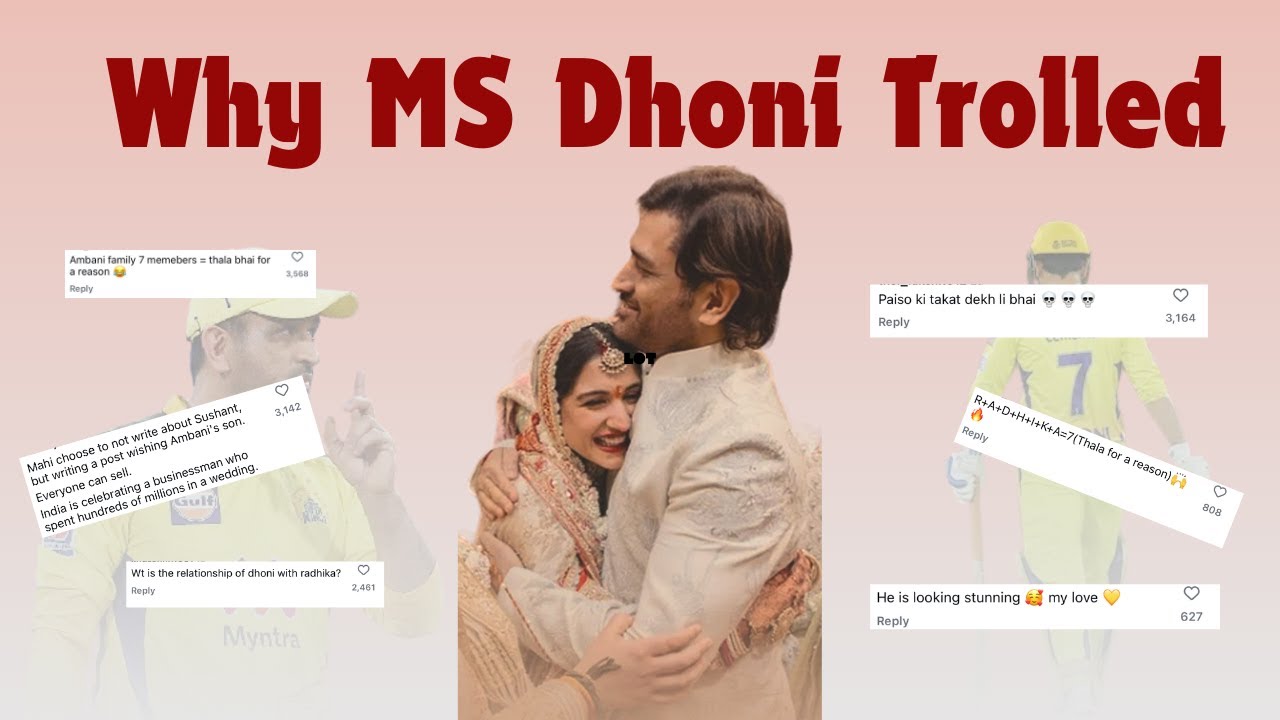 Why is MS Dhoni being trolled on social media platforms? Public ...