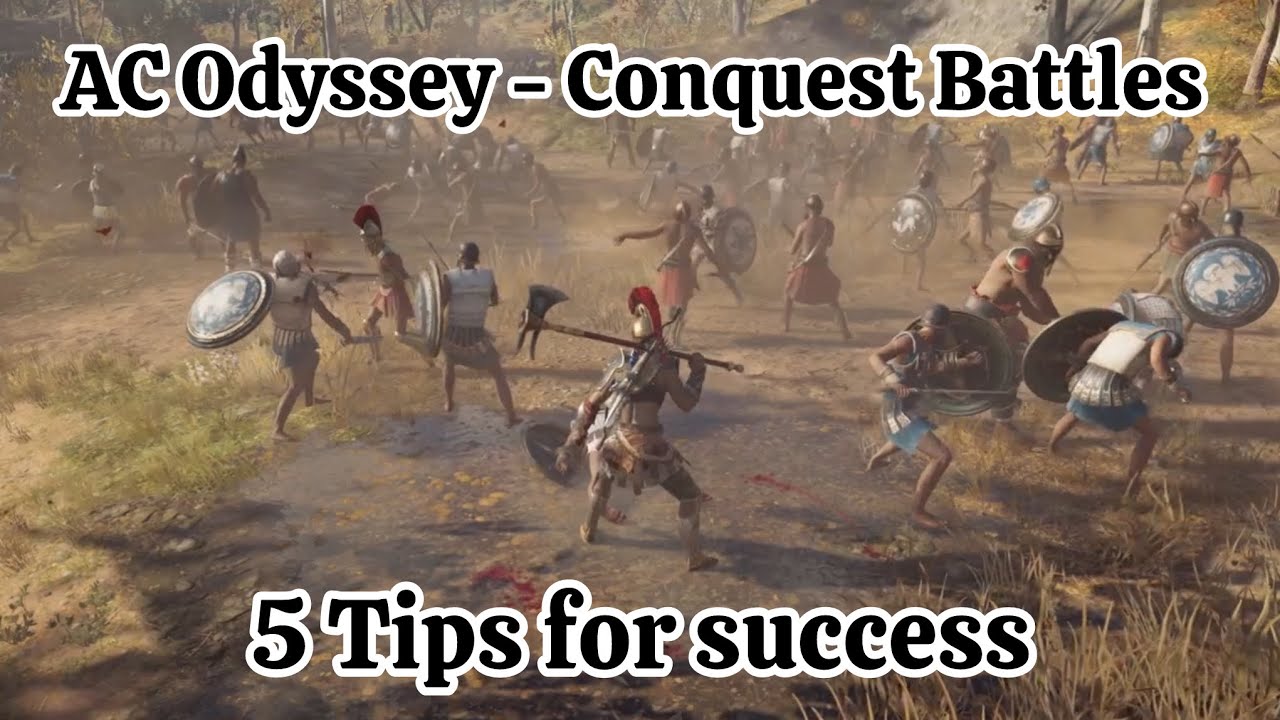 Assassins creed Odyssey - 5 tips for conquest battle win!! Easy ...