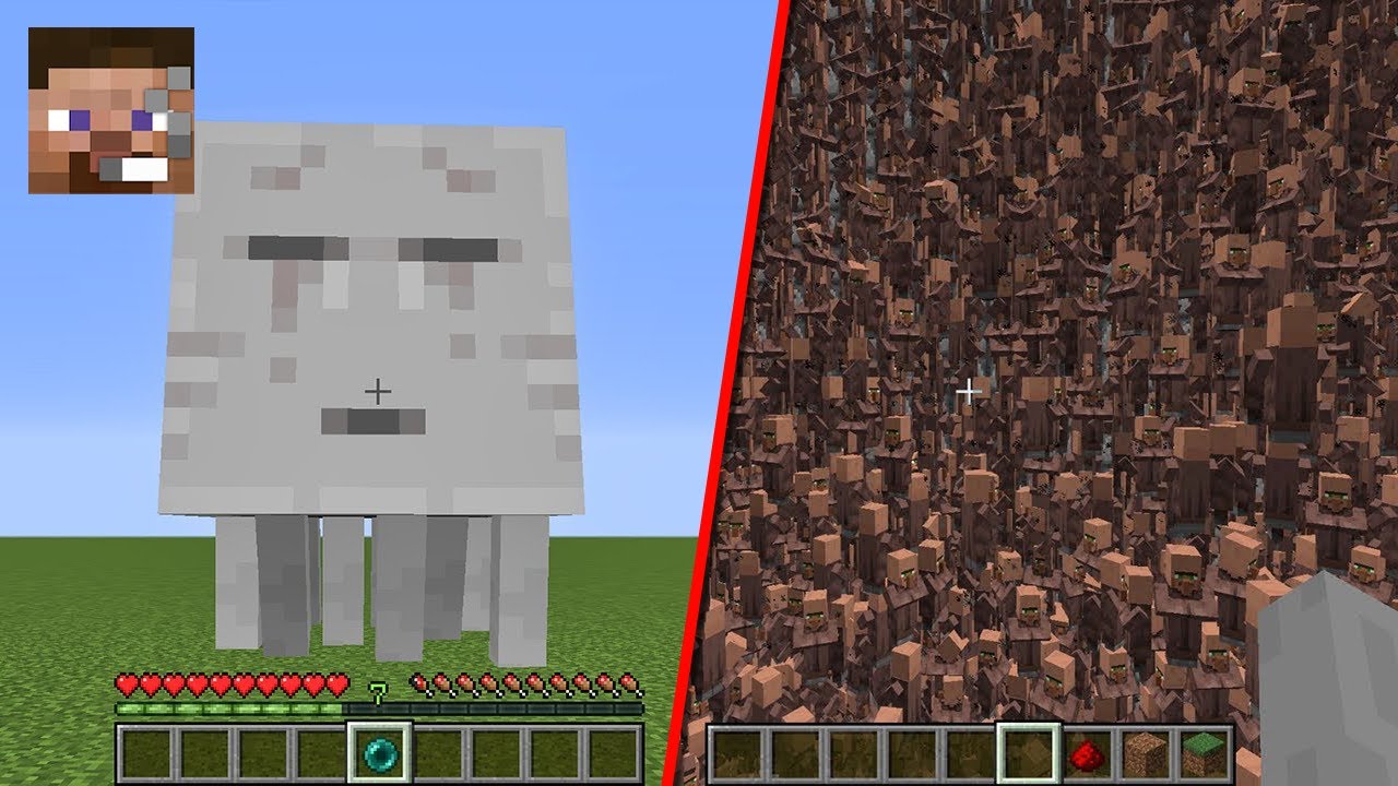 Steveee best moments! 1 million villagers, what's inside the ghast ...