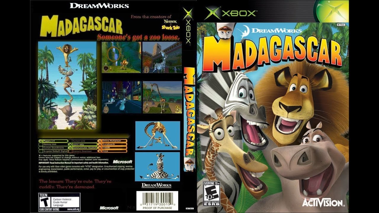 Madagascar Xbox Gameplay - YouTube