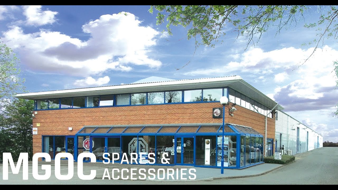 Get that vital part for your MG or Mini fast! - MGOC Spares - YouTube