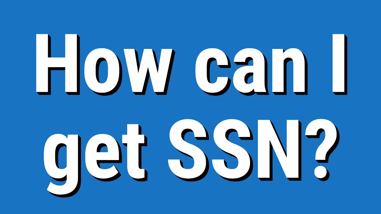 How Can I Get SSN YouTube how-can-i-get-ssn-youtube