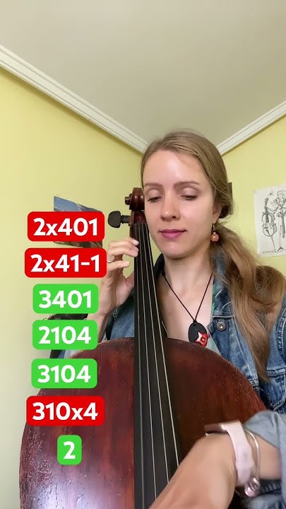 Learn E minor scale on the cello fingering #cellotutorial # ...