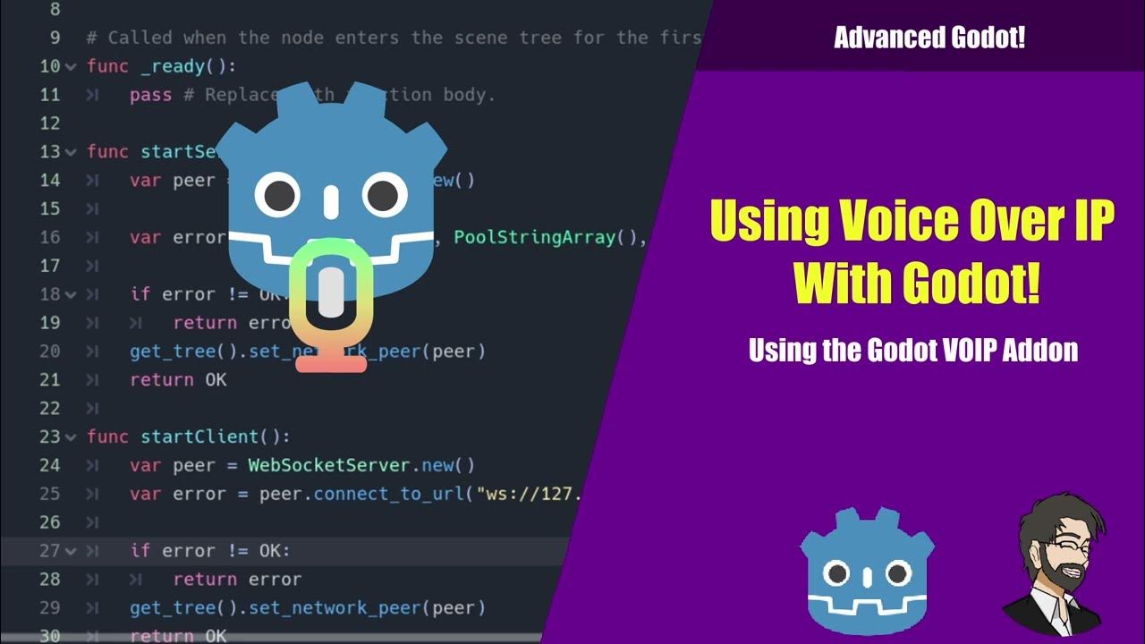 Using VOIP With Godot Using the Godot VOIP Addon | Advanced Godot - YouTube