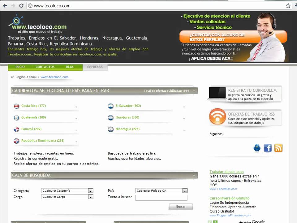 Como registrarse en Tecoloco.com - YouTube
