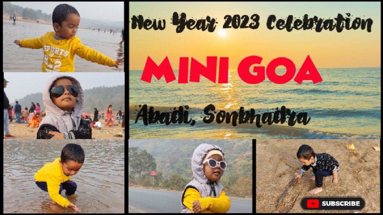 New Year 2023 Celebration ll Mini Goa ll Abadi Sonbhadra ll नव वर्ष 2023 उत्सव ।। मिनी गोवा ...