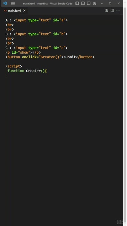 Find Maximum Number In Javascript Javascript Find Largest Number In Array Javascript Youtube
