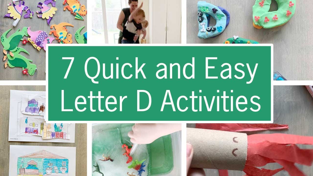 7 Quick And Easy Letter D Activities Your Preschoolers Will Love YouTube 7-quick-and-easy-letter-d-activities-your-preschoolers-will-love-youtube