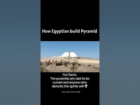 how build Egyptian pyramid #pyramid #building Day 10 _ 30 day challenge ...