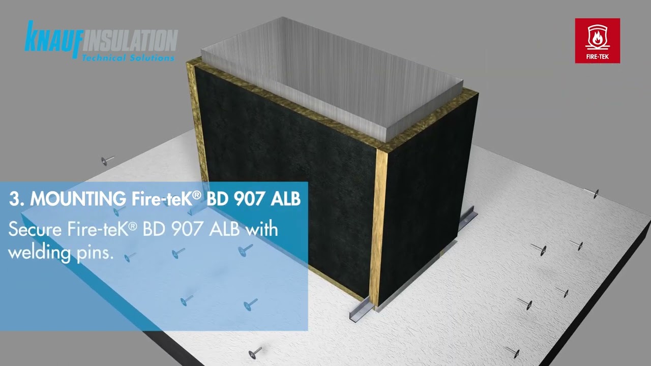 Fire-teK DuctProtect 30 R SYSTEM_ Duct insulation_ceiling penetration ...