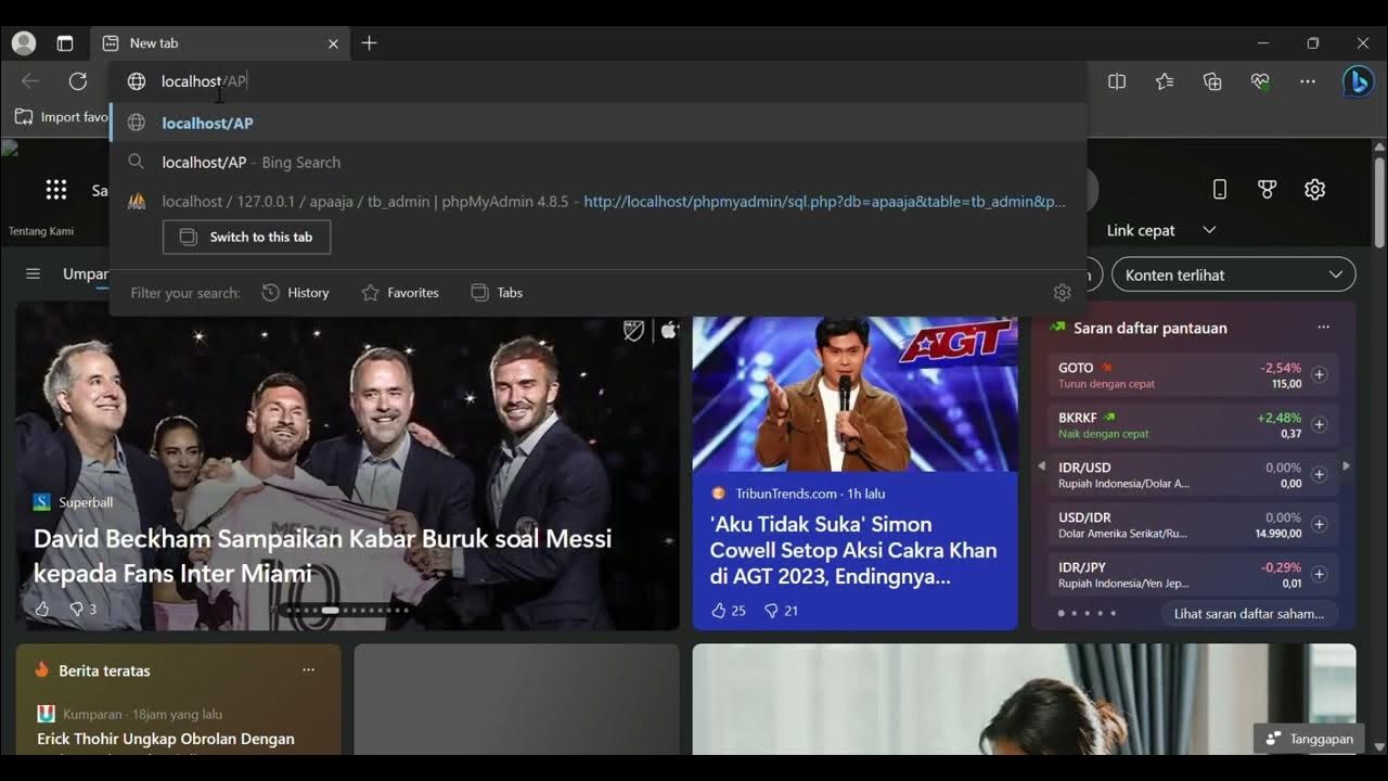 Cara Membuat Aplikasi CRUD Sederhana Data Produk (MySQL, PHP, dan CSS) - YouTube