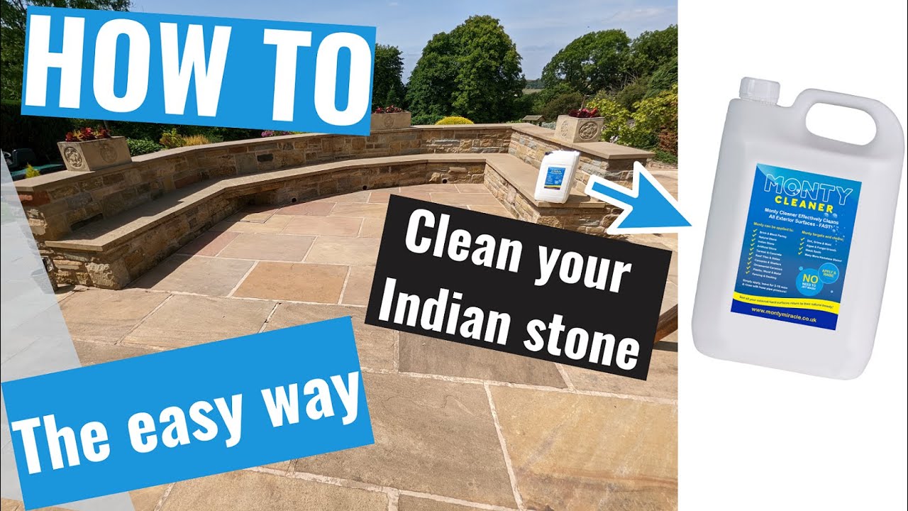 How to clean your Indian stone the easy way - YouTube