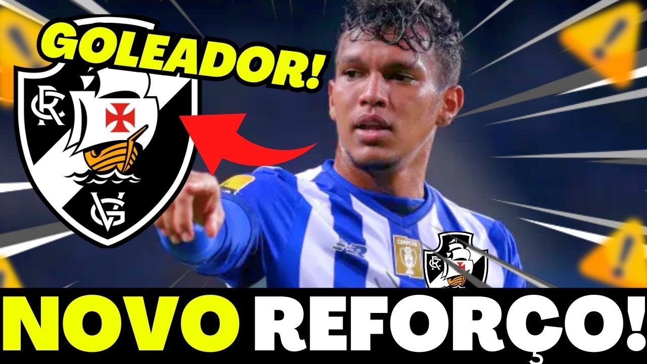 🚨É DO VASCO!🚨GRANDE PRESENTE DO VASCO PARA A TORCIDA! CONTRATAÇÃO DE ...