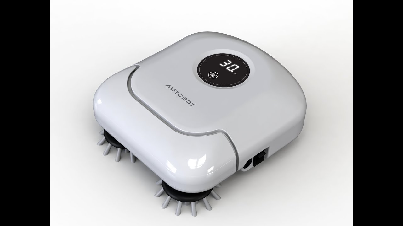 Test Robot cleaning - YouTube