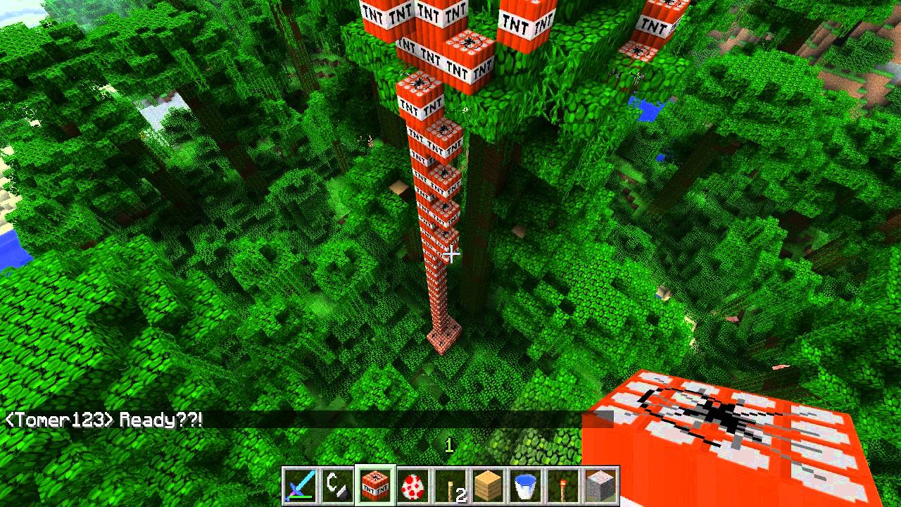 How To Make A Big Explosion in Minecraft - YouTube