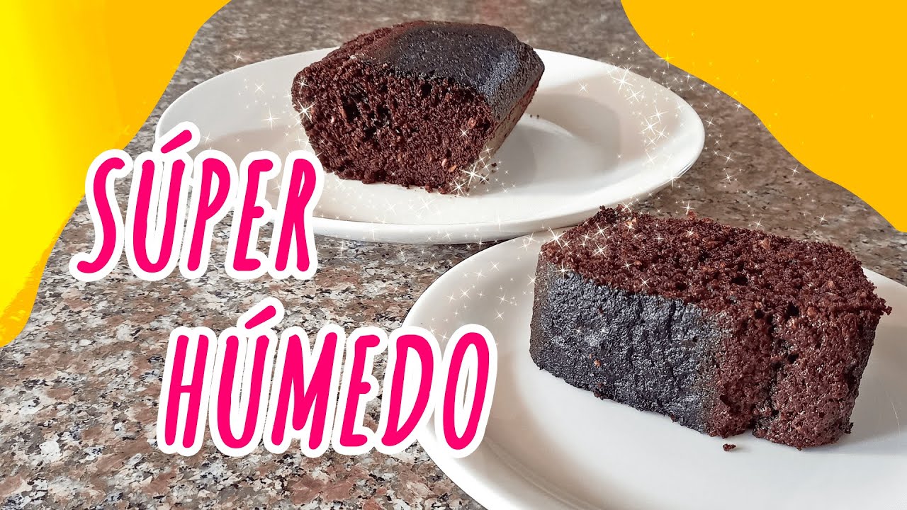 QUEQUE/BUDÍN DE CHOCOLATE SÚPER HÚMEDO - Fácil y Económico (Completo ...