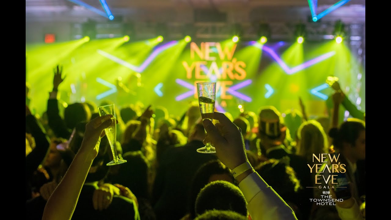 New Year's Eve Gala 2025 inside The Townsend Hotel in Birmingham ...